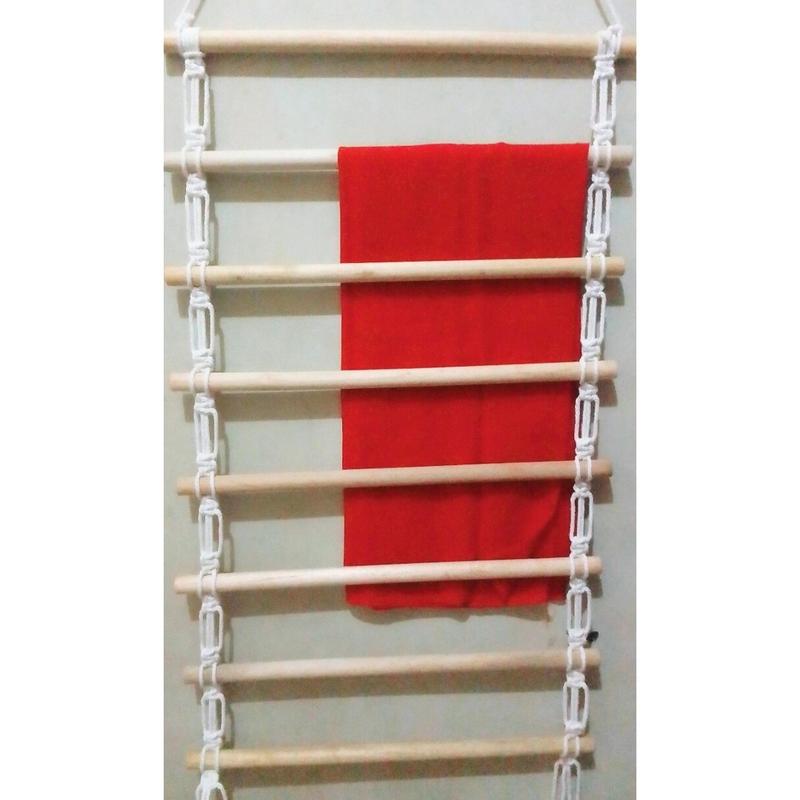 Ladder Hanger 8 Susun Gantungan Baju Hijab Sajadah Mukena Tali - Shop ...