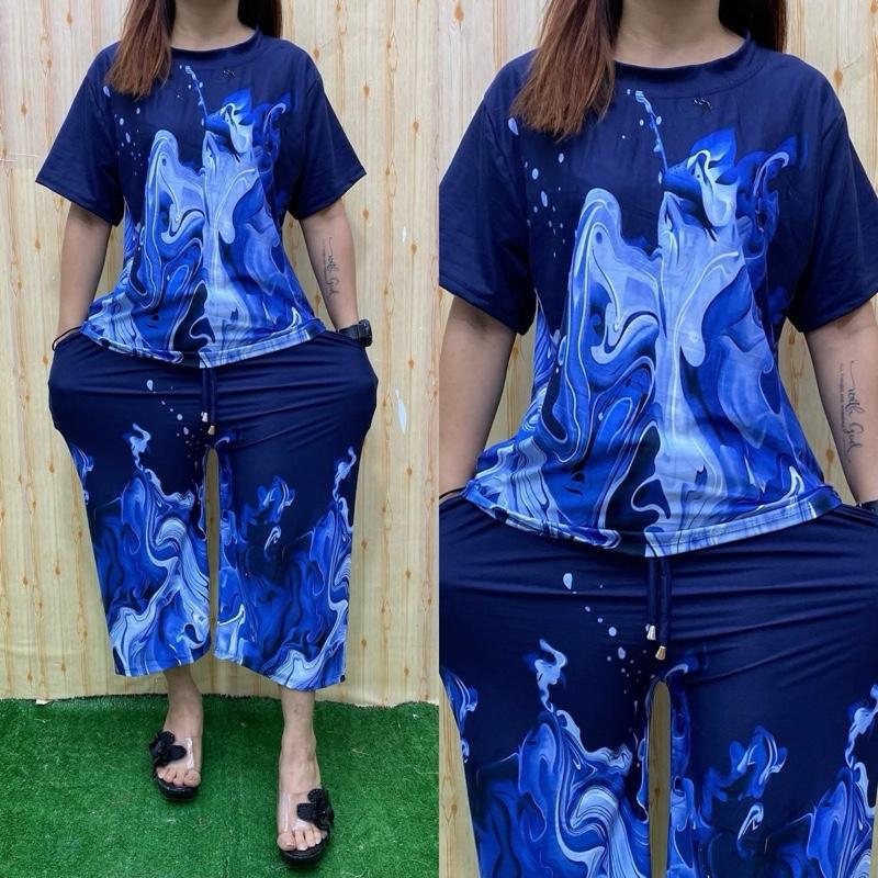 TERNO SQUAREPANTS BLOUSE TIE DYE - TikTok Shop Philippines