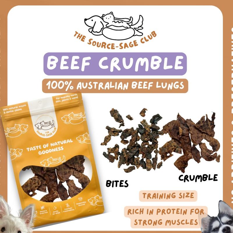 Air Dried Australian Beef Puff Crumble and Bites (dog treats - TikTok ...