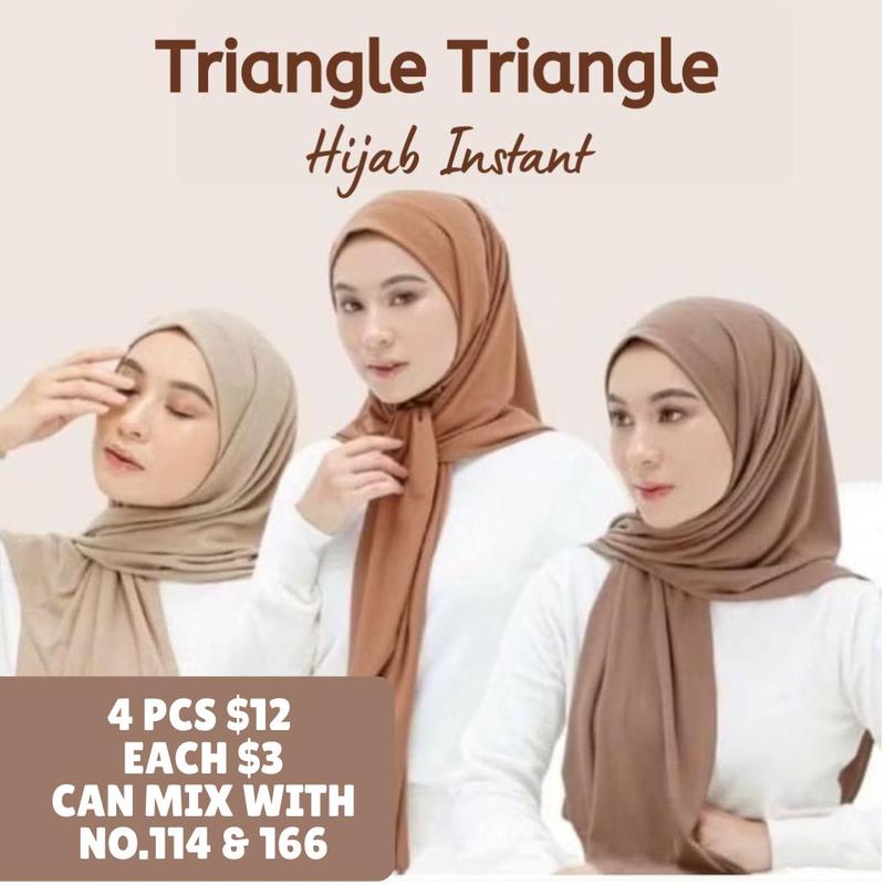 01. HIJAB TRIANGLE / SEGITIGA INSTANT - HIJAB INSTANT - TikTok Shop ...