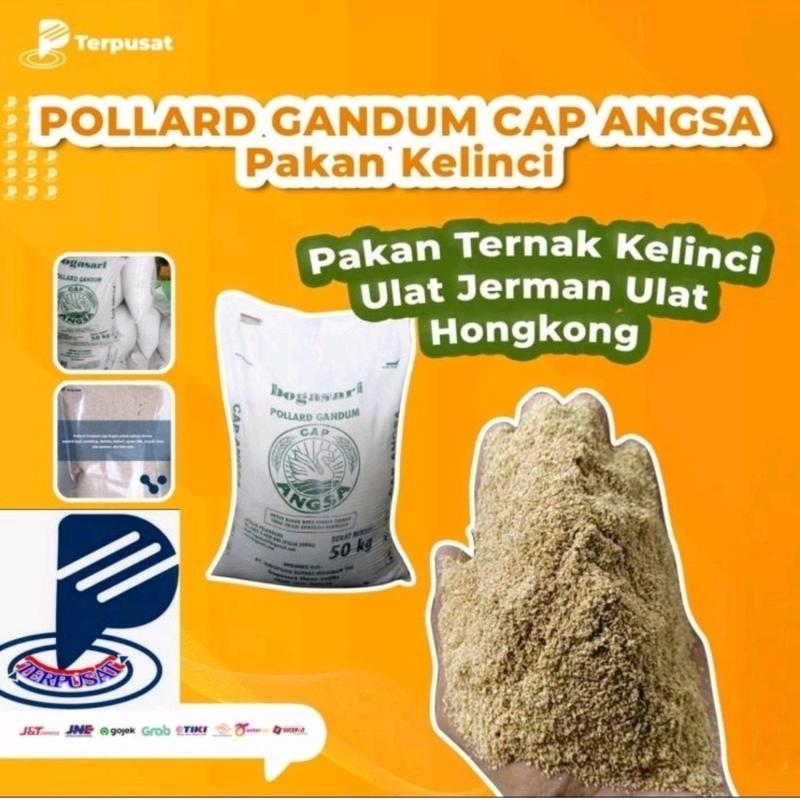 Per 1Kg Pollard Gandum Cap Angsa Kaya Protein & P Tinggi Untuk - Shop ...