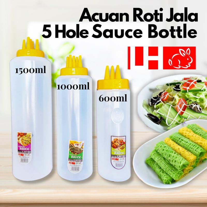 Acuan Roti Jala /Roti Jala Mould / Multipurpose Sauce Bottle - TikTok ...