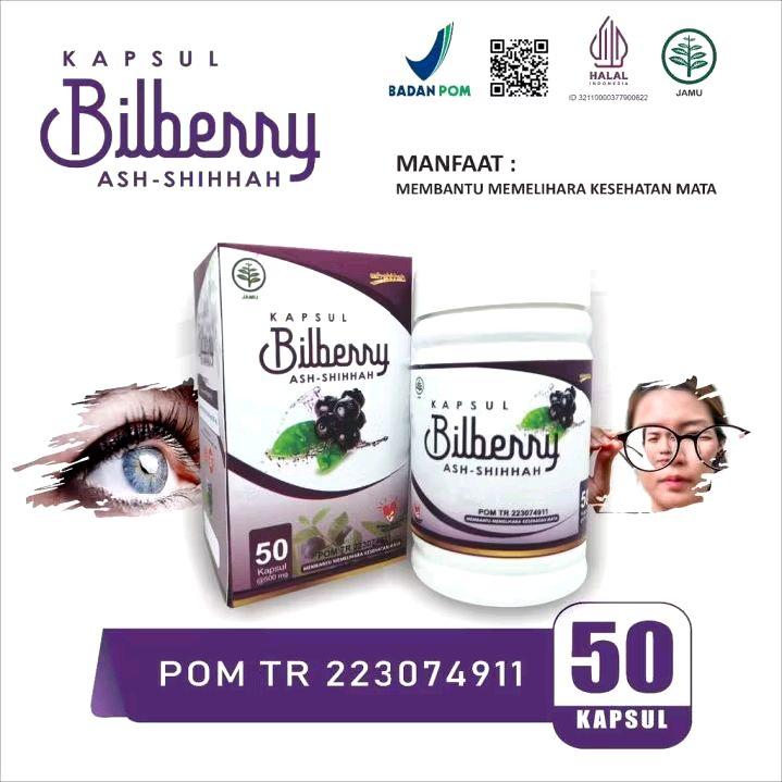 Kapsul Bilberry Ashihah | Vitamin Mata | Obat Mata - Shop | Tokopedia