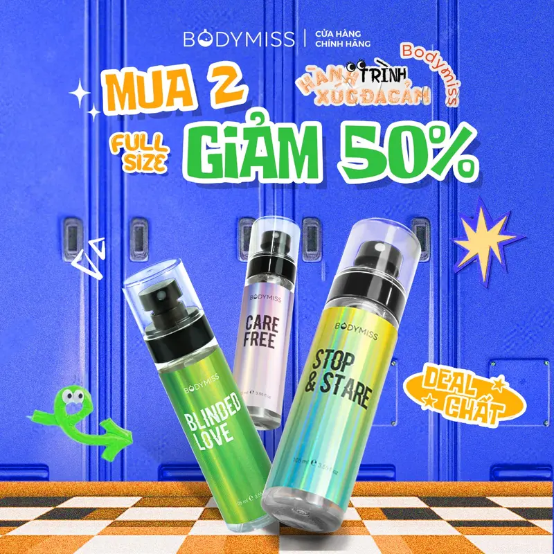 [MUA 2 GIẢM 50%] Body mist Cho Nam Nữ Thơm Lâu BODYMISS - Body - TikTok ...