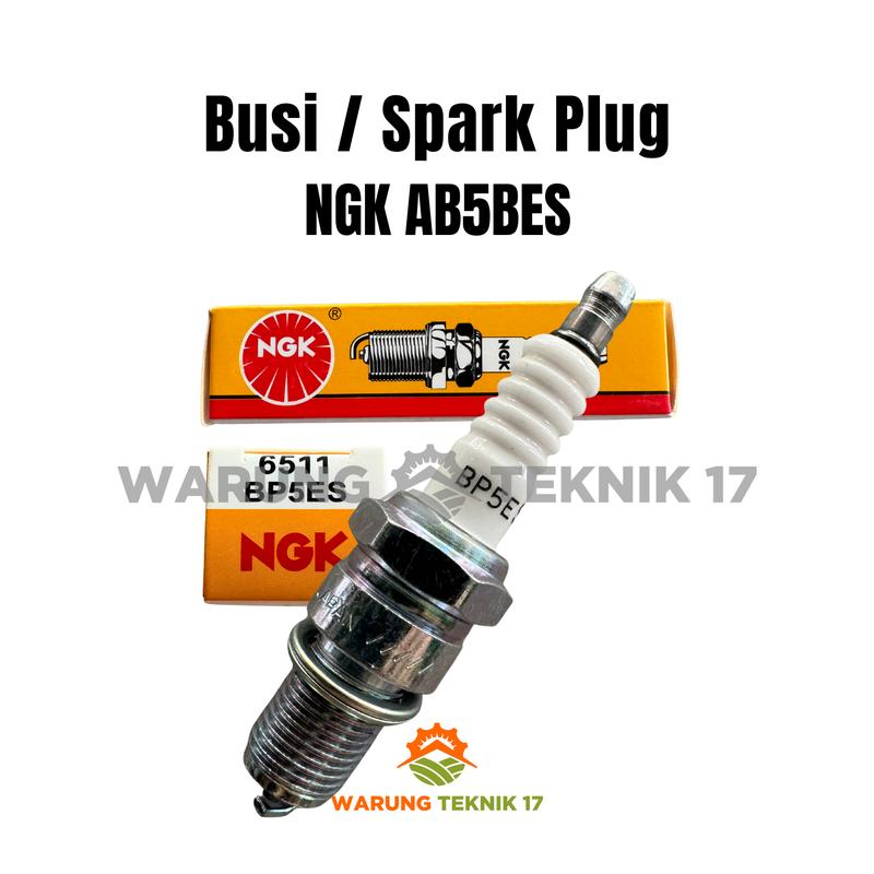 Busi / Spark Plug NGK AB5BES Mesin Penggerak Genset 4 Tak GX160 GX200 ...