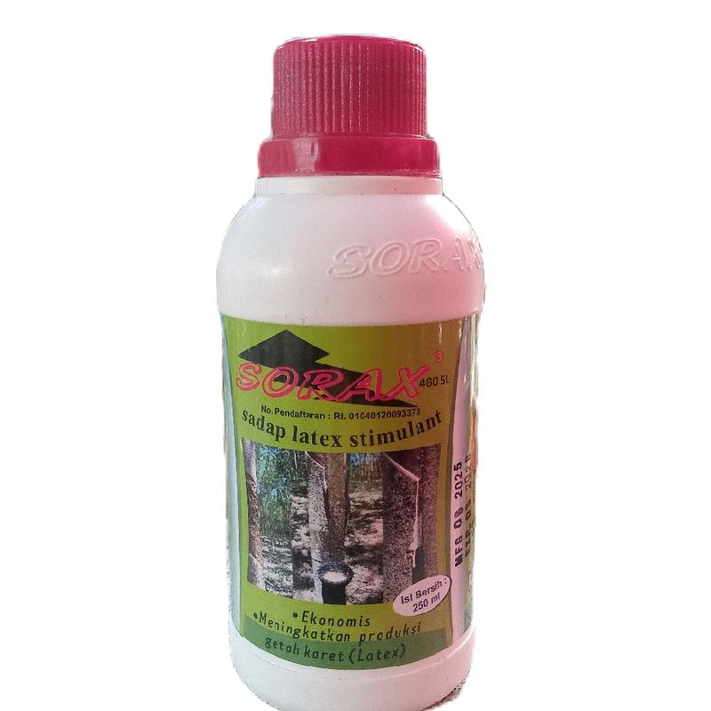 SORAX PERANGSANG GETAH KARET/SORAX 480 SL 250 ml - Shop | Tokopedia