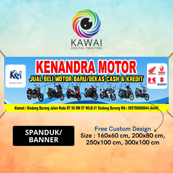 Jual Spanduk Banner MMT Jual Beli Motor Baru Dan Bekas Bisa Rekuest ...
