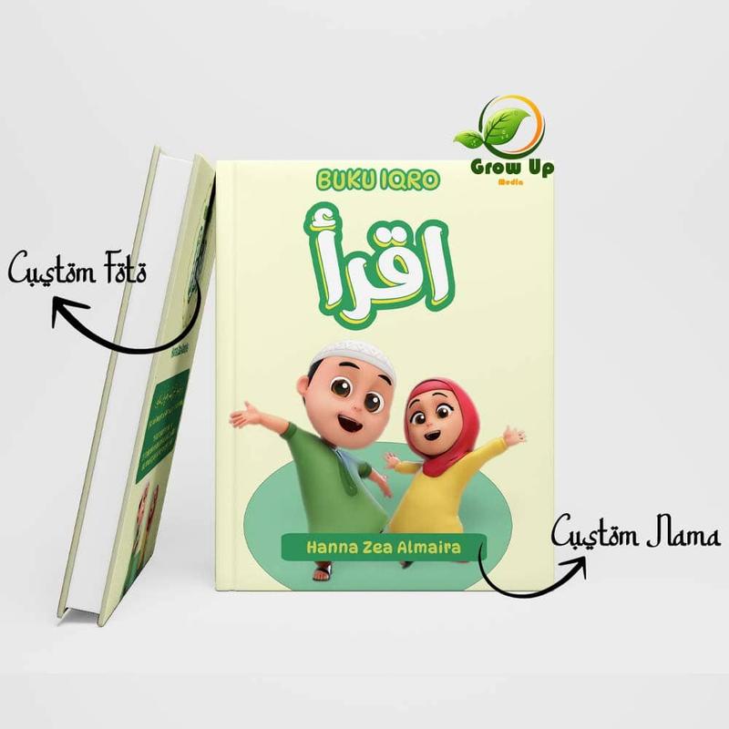 Iqra Custom Tulis Nama Desain Cover Iqro Warna Custom Hard Cover Dan ...