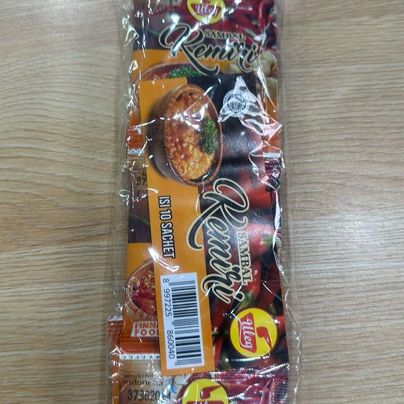 Uleg Sambal Kemiri -(10pkt sachet) Dip - TikTok Shop Singapore