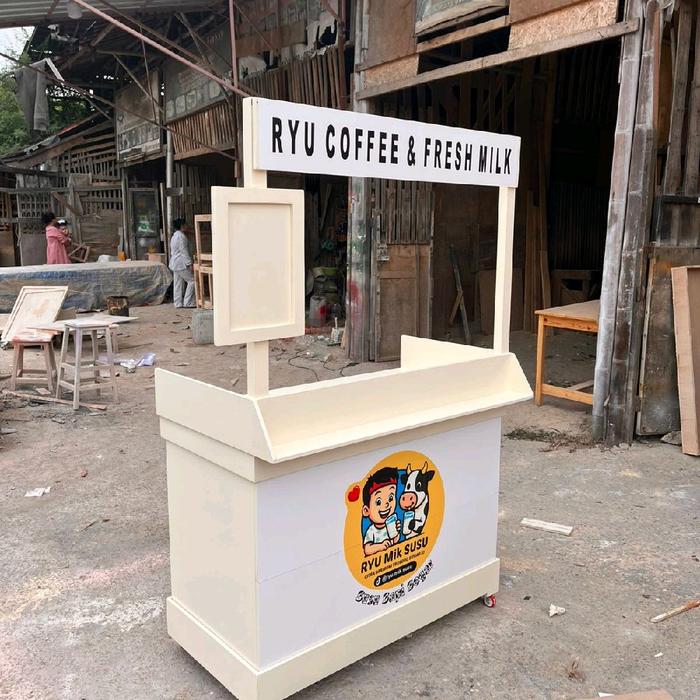 Jual booth portable / gerobak jualan lipat bisa bentuk koper ...