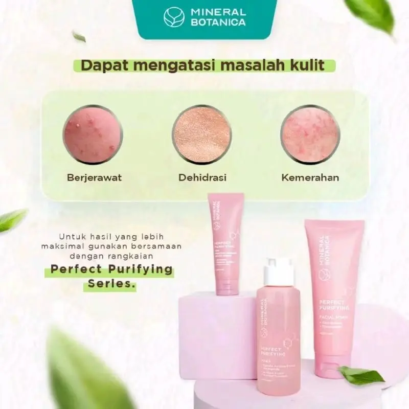 MINERAL BOTANICA Perfect Purifying Facial Foam 100ML - Shop | Tokopedia