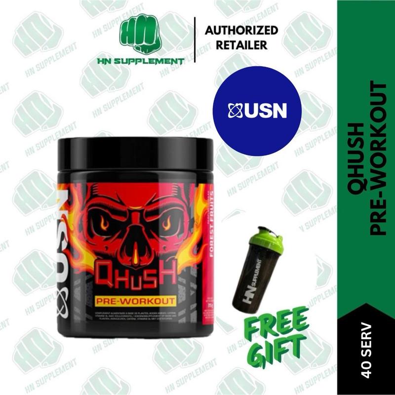 USN Qhush Pre-Workout 40 Servings - TikTok Shop Malaysia