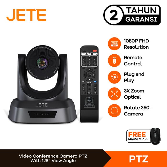 Promo JETE PTZ Video Conference I Conference Camera 3x Zoom - Garansi 2 ...