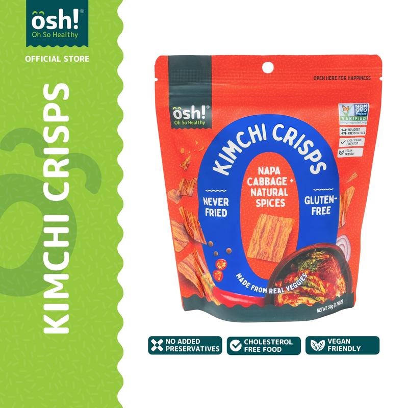 Savoury Crisps - Kimchi Crisps 50g Fiber Snack - TikTok Shop Philippines