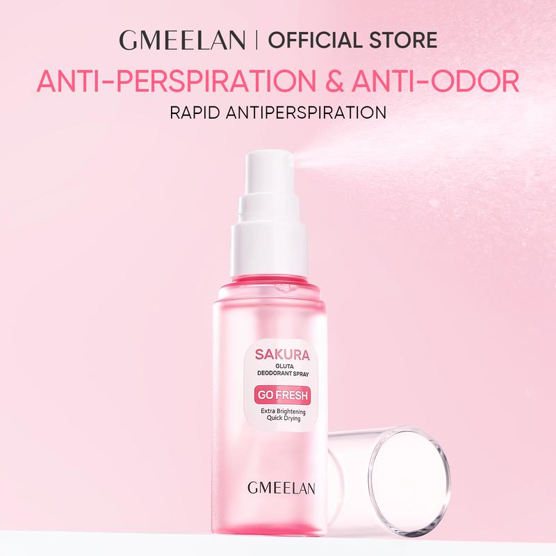 GMEELAN Sakura Gluta Deodorant Spray 50ml - Extra Brightenin - TikTok ...