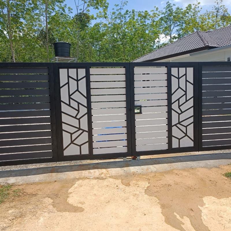 Pagar gate besi awning murah - TikTok Shop Malaysia