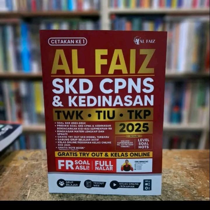 BUKU AL FAIZ skd & kedinasan 2025 terbaru - Shop | Tokopedia