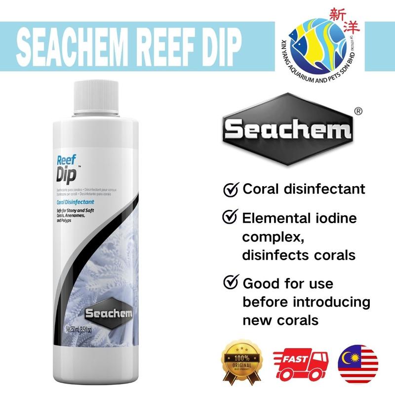 SEACHEM REEF DIP - 250ML CORAL DISINFECTANT - TikTok Shop Malaysia