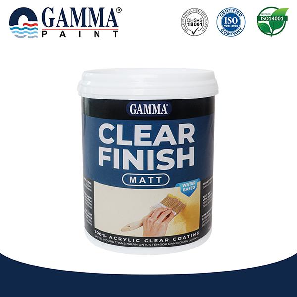 Jual CLEAR FINISH MATT 1L - Cat Proteksi Coating Tembok Clear Water ...