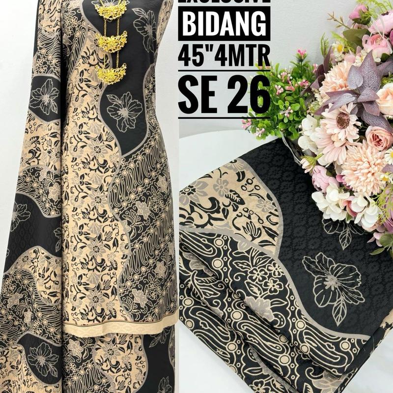 Batik Bunga Raya Dobby bidang 45 4 meter - TikTok Shop Malaysia