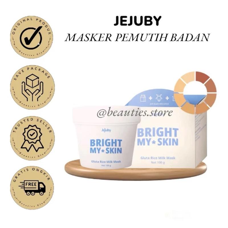 jejuby gluta rice milk mask pencerah kulit - Shop | Tokopedia