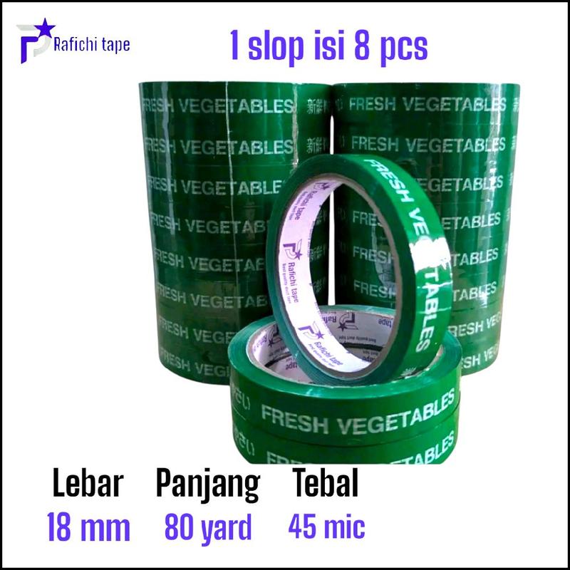 Rafichi Vegetable Fress Ukuran 18x80yard isolasi Sayur dan Buah - Shop ...