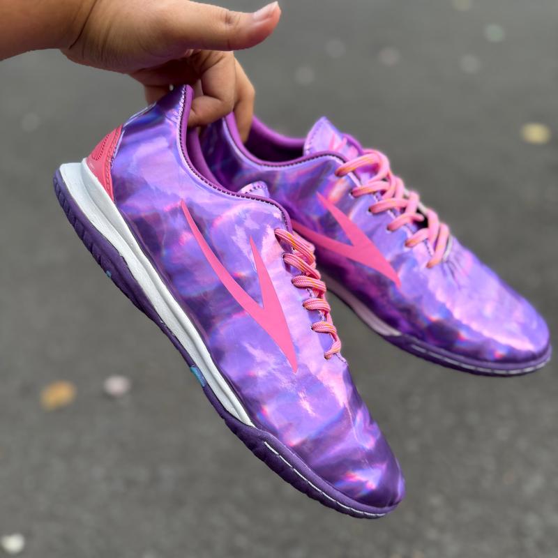 Zevma Sepatu Futsal Panthera Pro 3 - Bright Violet Metallic IC - Shop ...