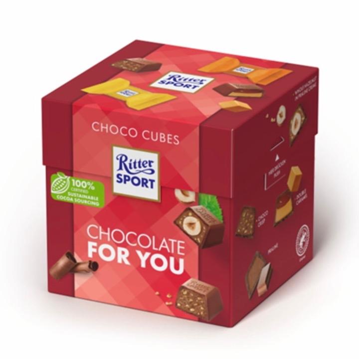 Ritter Sport Box Choco Cubes Chocolate For You 176g - TikTok Shop Singapore