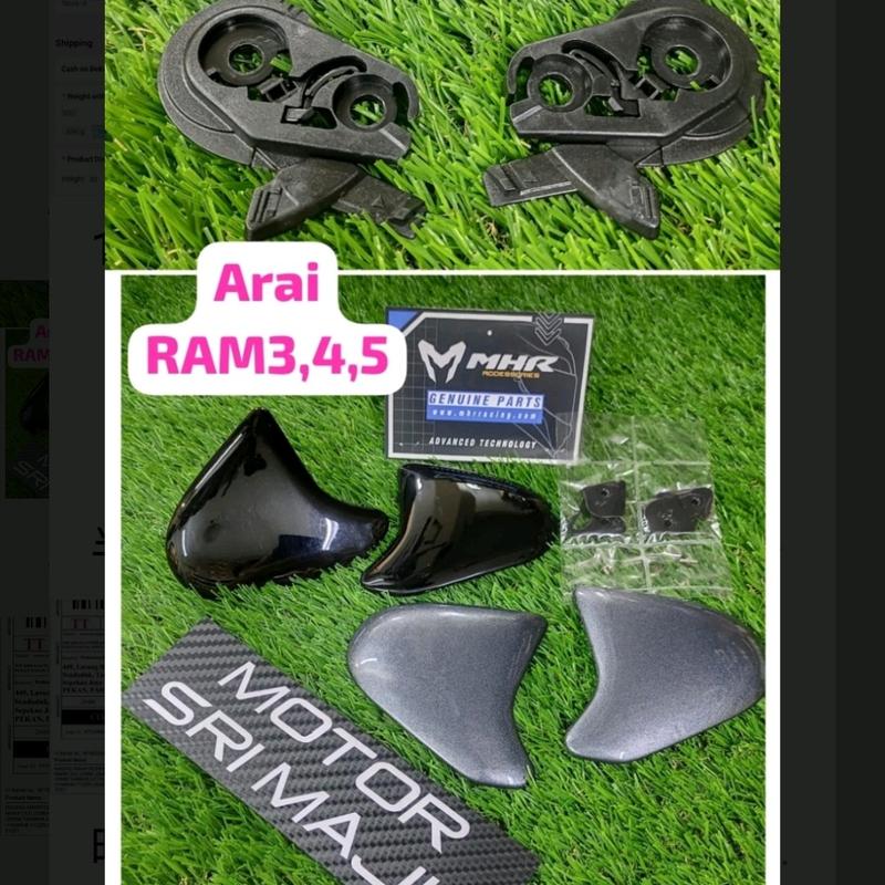 ARAI RAM3,4,5 SIDE COVER/ARAI RAM 4 SIDE COVER/VISOR BRACKET - TikTok ...