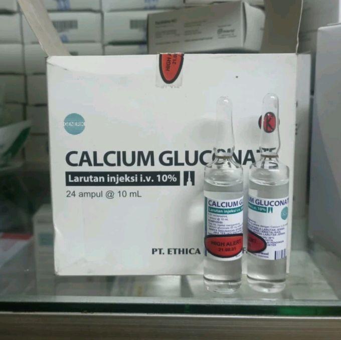 vitamin tulang Calcium gluconase inj - Shop | Tokopedia