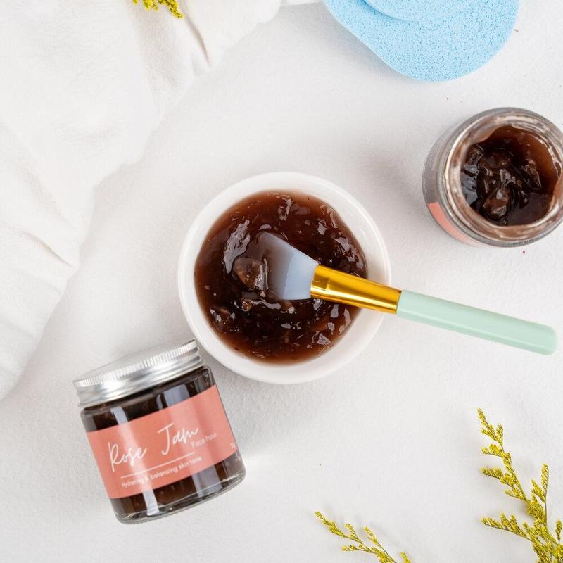 Rose Jam Face Mask (110g) Natural Skincare - TikTok Shop Malaysia