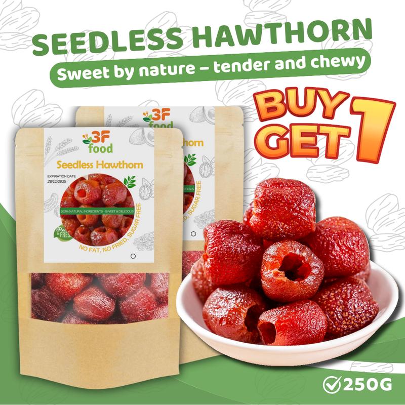 [BUY 1 GET 1] Delicious Seedless Hollow Hawthorn Snacks – Soft - TikTok ...