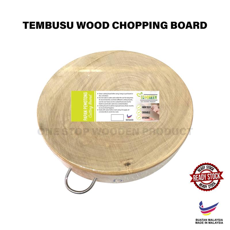 Tembusu Papan Pemotong Kayu Buatan Malaysia Tahan Lasak Papan Dagang ...