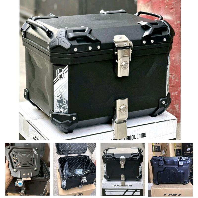 HNJ Hard Plastic Abs Plastic Top Box 45L with metal Baseplat - TikTok ...