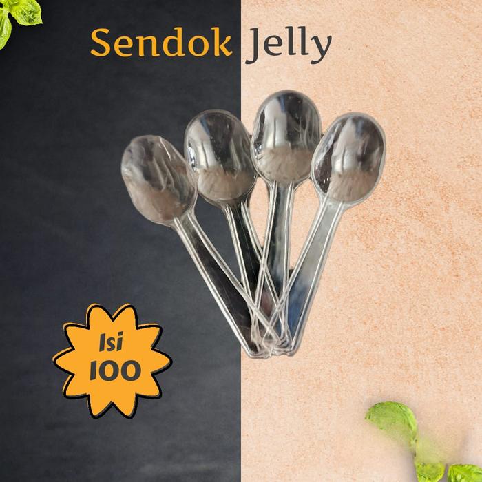 Promo Sendok Ager STB isi 100 pcs / sendok kecil ice cream pudding ...