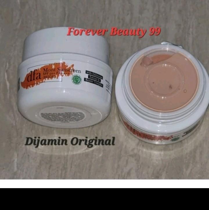 dfa moist sunscreen apf 50 + PA ++++ beige krim tabir surya 10gr - Shop ...