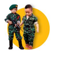 Promo Kostum Loreng TNI AD Pakaian Dinas Lapangan Pasukan Raider Baju ...