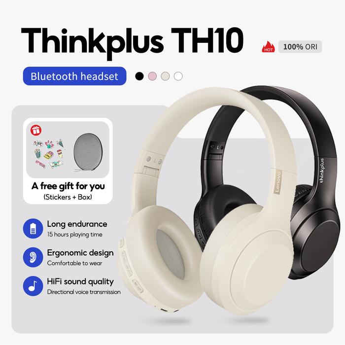 Promo Thinkplus TH10 headset Bluetooth wireless headset 5.0/Noise3 ...