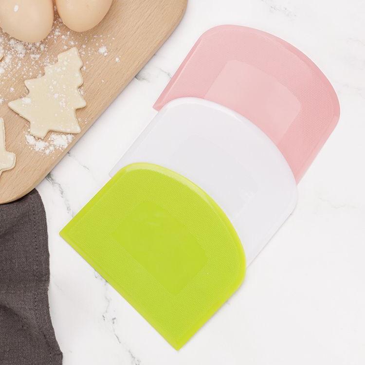 Food Grade PE Baking Scraper Dough Scraper Kitchen Gadgets - TikTok ...