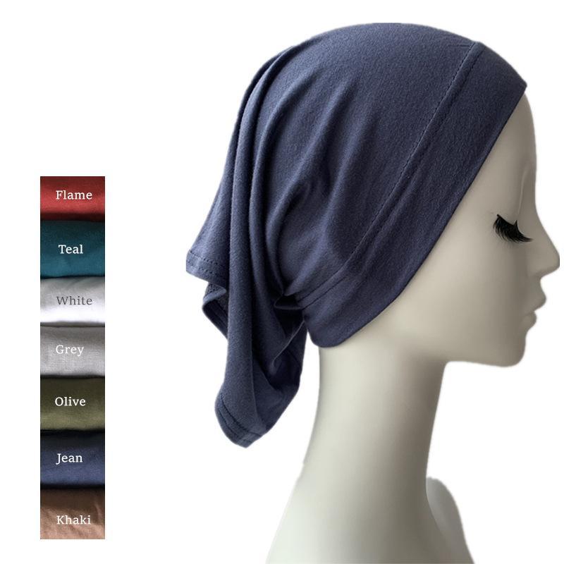 Modal Inner for Hijab Elastic Inner Hijab Mercerized Cotton Inner ...