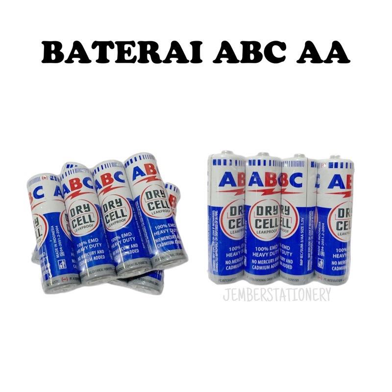 (4pcs) Baterai ABC AA / Baterai Jam ABC - Shop | Tokopedia