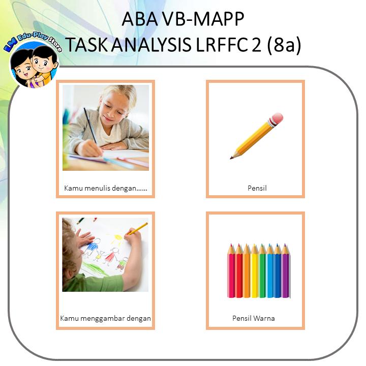 Kartu ABA VB-MAPP Task Analysis LRFFC Level 2 (8a) - Shop | Tokopedia