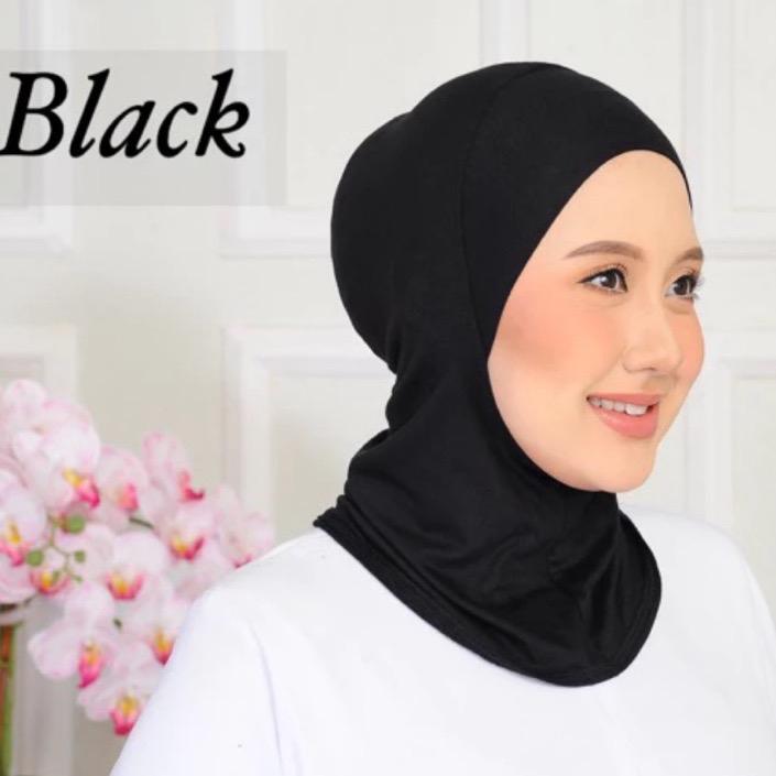 Inner neck scarves coton HITAM - TikTok Shop Malaysia