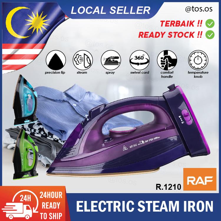 RAF Cordless Corded Electric Steam Spray Iron 5 Gear Temperature ...