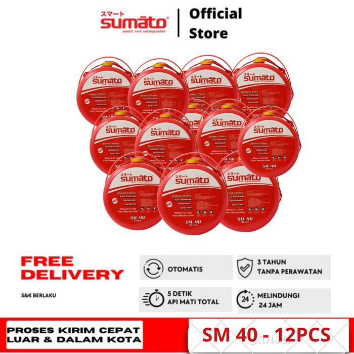 Promo APAR - Alat Pemadam Api Ringan Merk Sumato Type SM-40 BUNDLING 12 ...