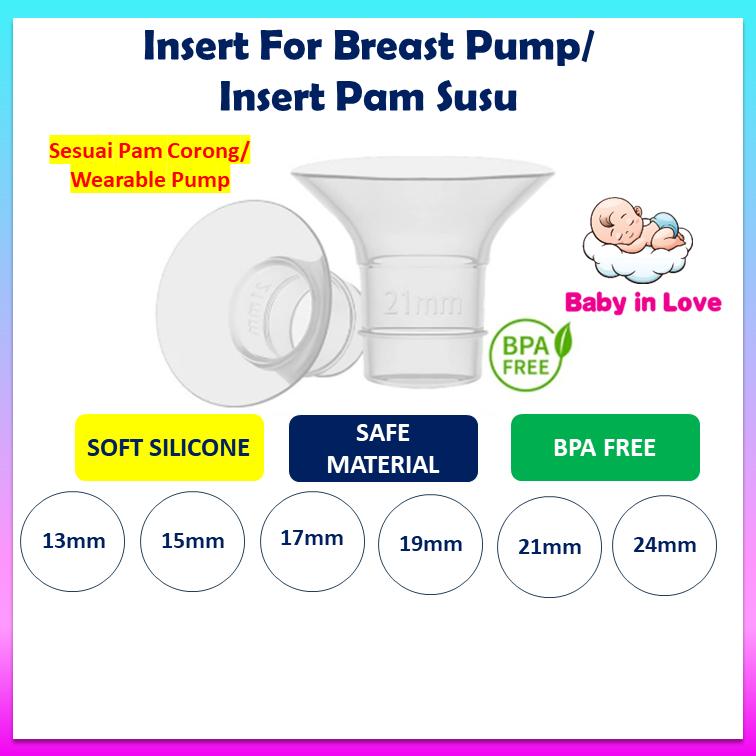 [Available 13/15/17/19/21/24mm] Insert Pam Susu/ Breast Pump - TikTok ...