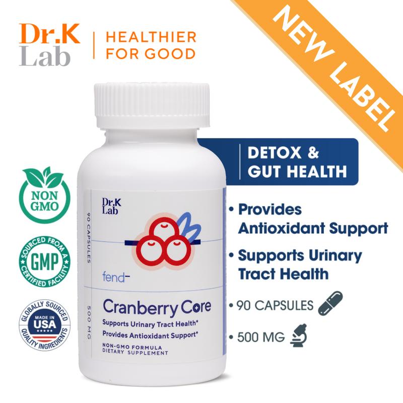 [SG] Dr.K Lab Cranberry Core 500 mg Vitamin Capsule for Antioxidant ...