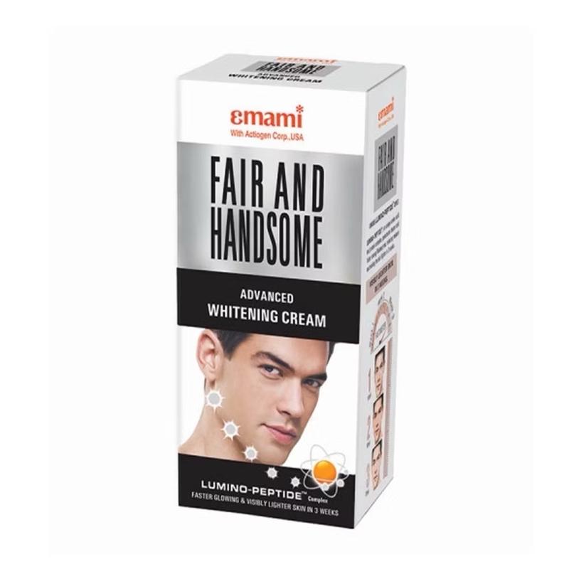 EMAMI FAIR AND HANDSOME Advanced Whitening Cream 50gm Skincare - TikTok ...