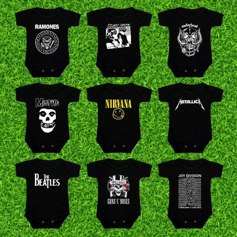 Jumper Bayi band musik rock metal punk lucu unik murah 8 - Shop | Tokopedia