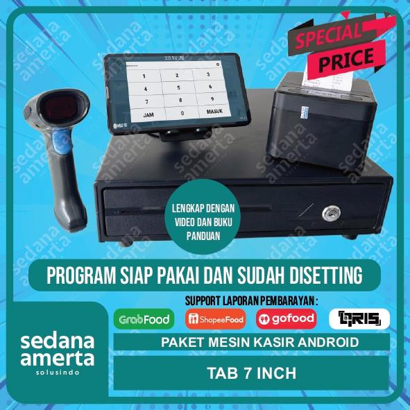 Jual Paket Mesin Kasir Android Pos Tablet/Tab - Tinggal Pakai - Cocok ...